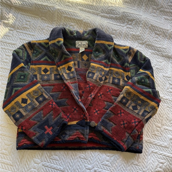 Tantrums | Jackets & Coats | Vintage Tapestry Jacket | Poshmark